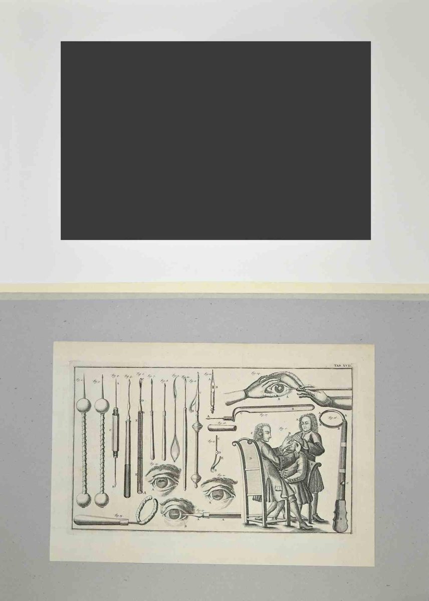 Lorenz Heister, Surgical Instruments, Etching, 1750 for sale at Pamono