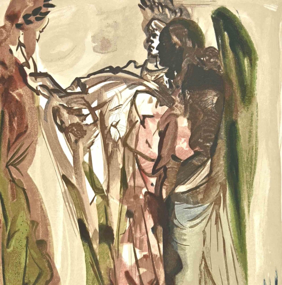 Salvador Dali, The Superb, Woodcut, 1963 for sale at Pamono