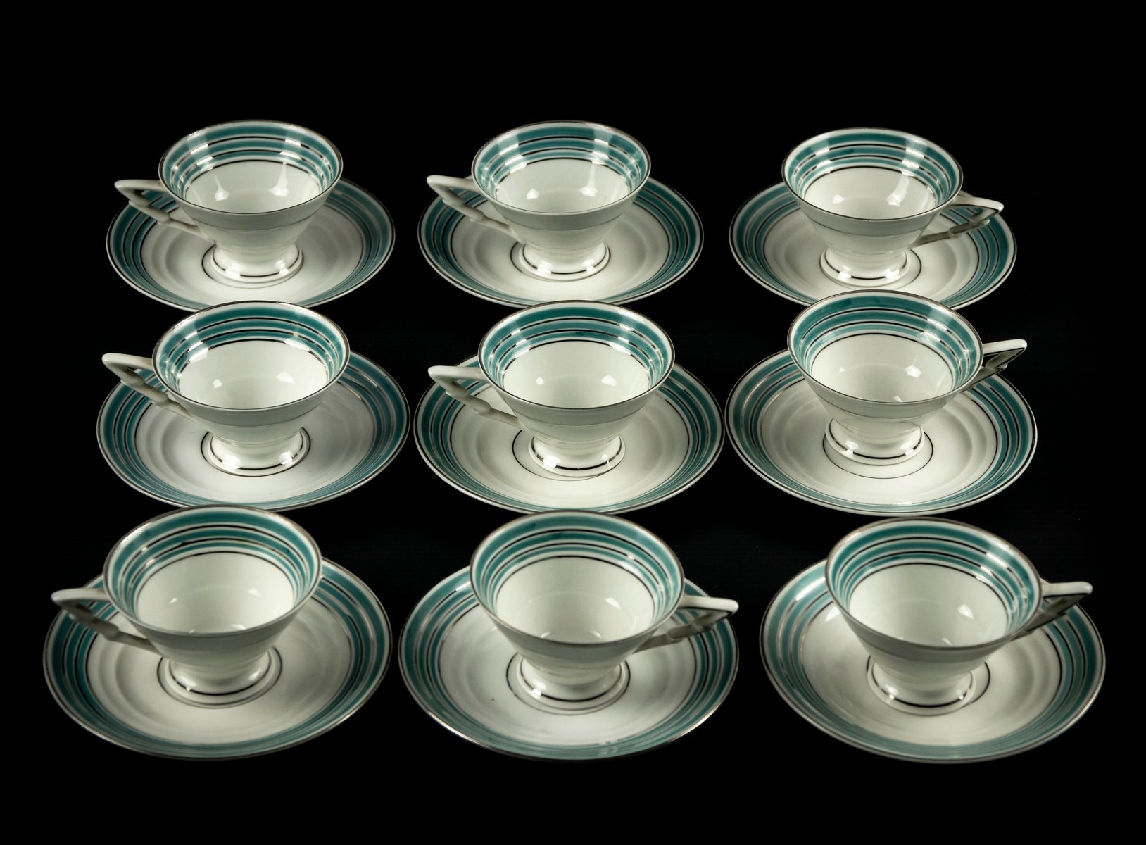 Coffee Set, Mid-20th Century, Set of 18 for sale at Pamono
