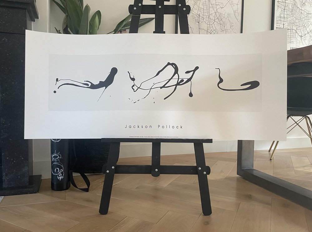 Jackson Pollock, After Artwork in Drip Technique, Silk-Screen for sale ...