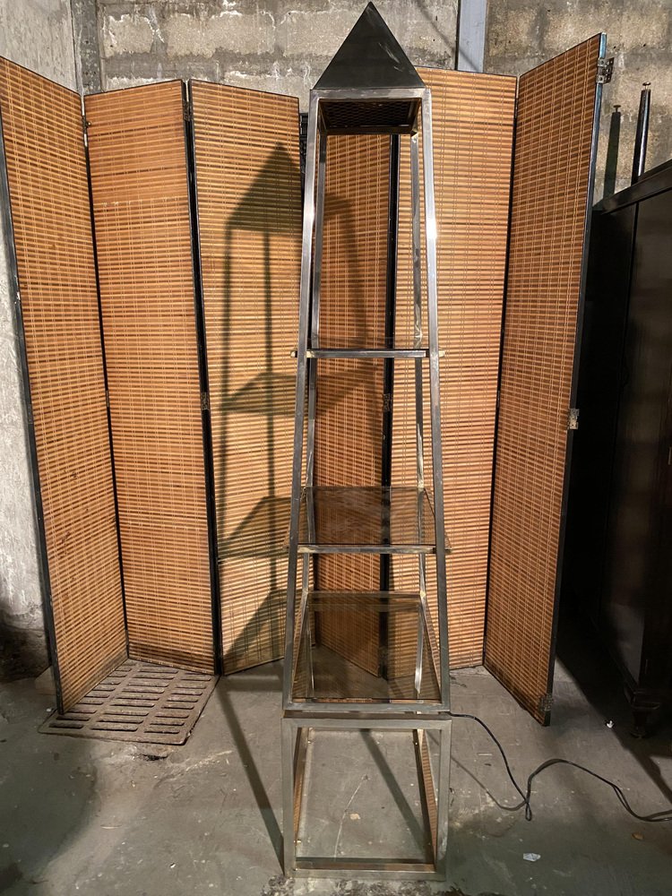 Pyramid Lighting Shelf, 1970s for sale at Pamono