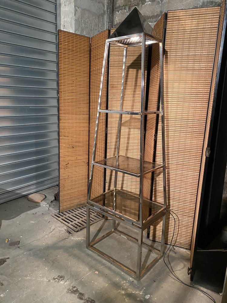 Pyramid Lighting Shelf, 1970s for sale at Pamono