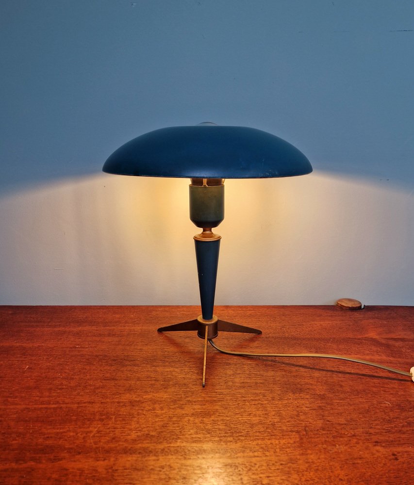 Tripod Bijou Model Table Lamp by Louis Kalff for Philips, 1950s for ...