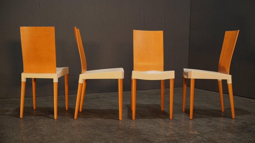 White Miss Trip Dining Chair attributed to Philippe Starck for Kartell ...