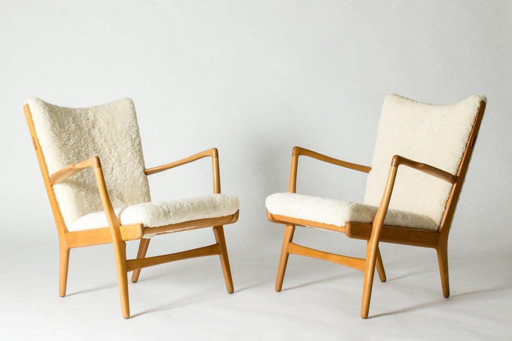 Poltrone Ap 16 di Hans J. Wegner, anni '60, set di 2 in vendita su Pamono