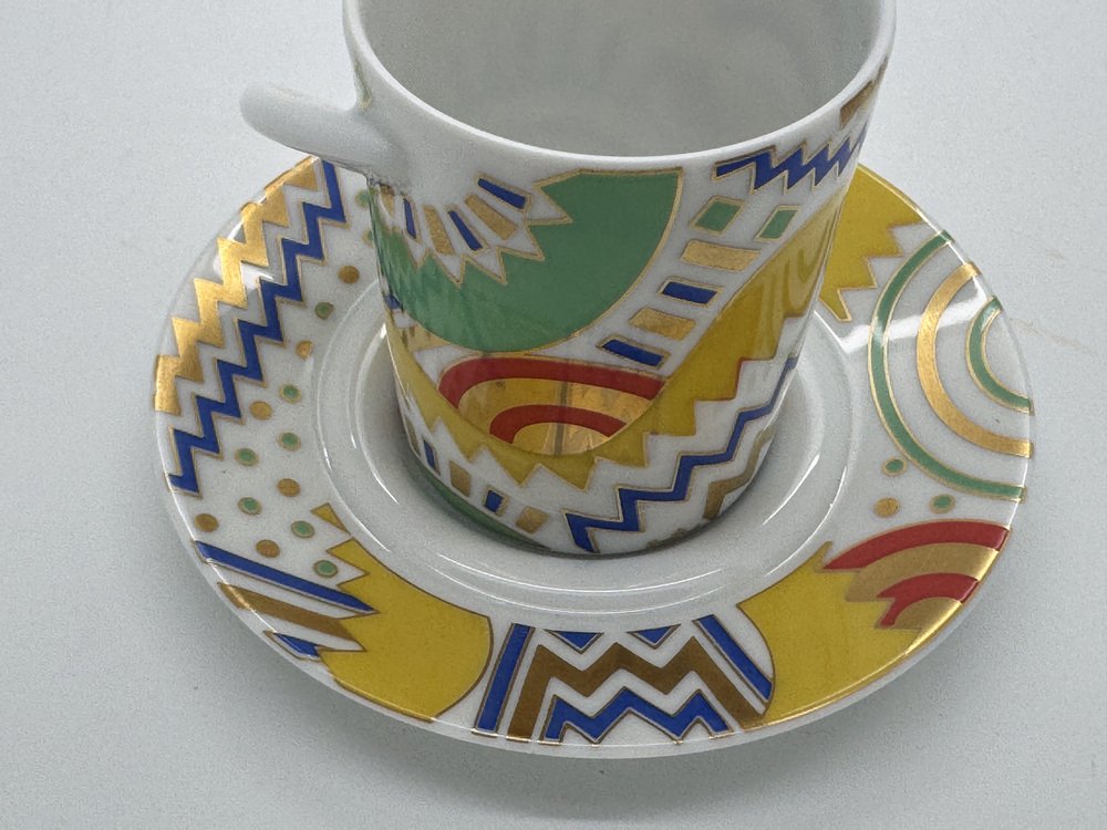 Espresso Collection Cup and Saucer by Laura Fiume for Rosenthal Studio ...