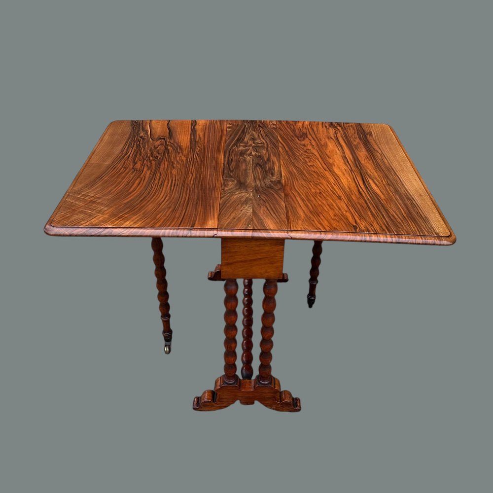 Victorian Walnut Baby Sutherland Table, 1870s for sale at Pamono