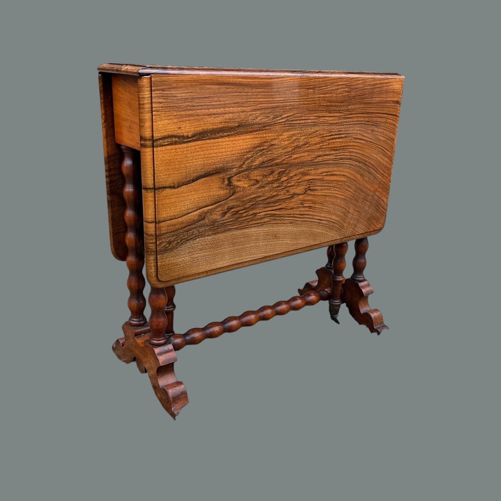 Victorian Walnut Baby Sutherland Table, 1870s for sale at Pamono