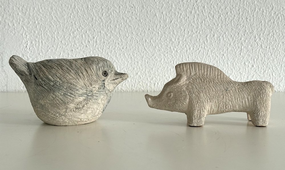 Boar in Scavo Design Finish by Aldo Londi for Bitossi, 1970s for sale ...