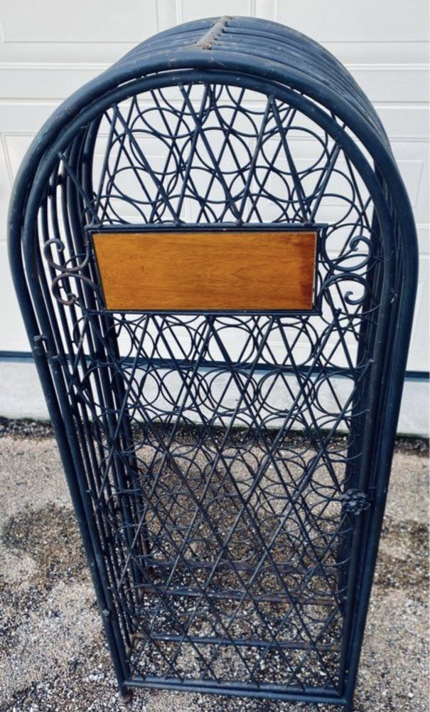 Vintage Bottle Rack, 1970s for sale at Pamono