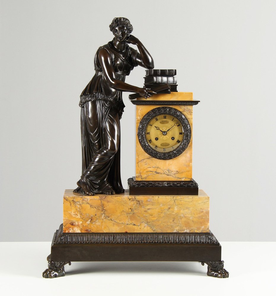 Large Mantel Clock, Paris, 1830 for sale at Pamono