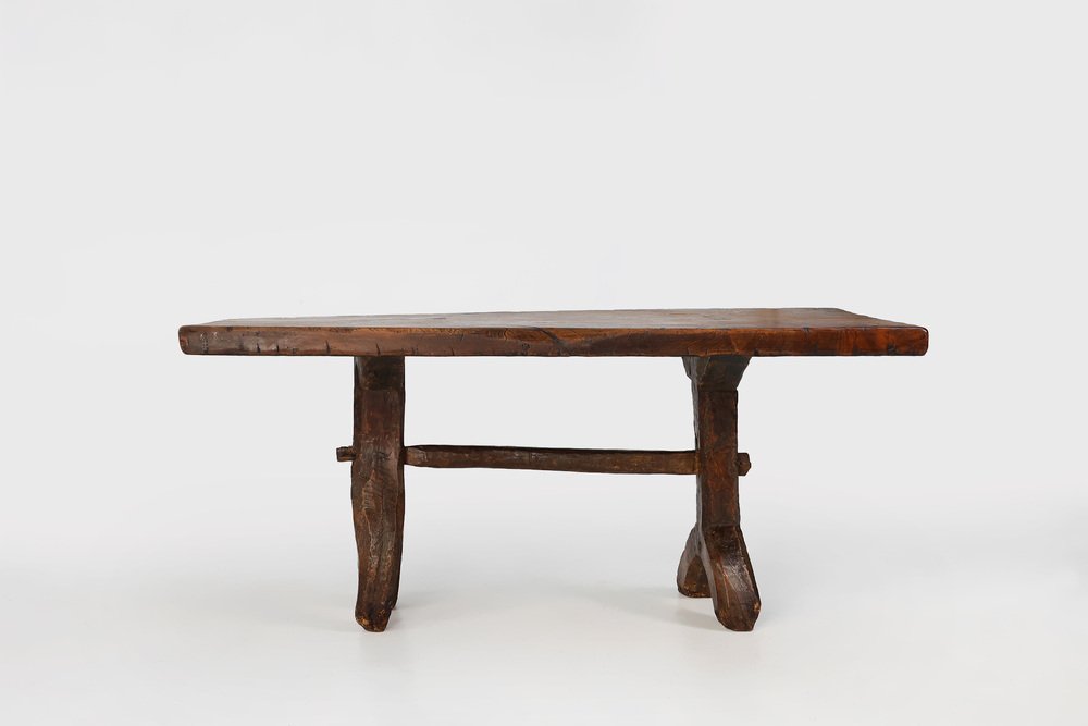 16th Century Rustic Spanish Dining Table in Oak for sale at Pamono