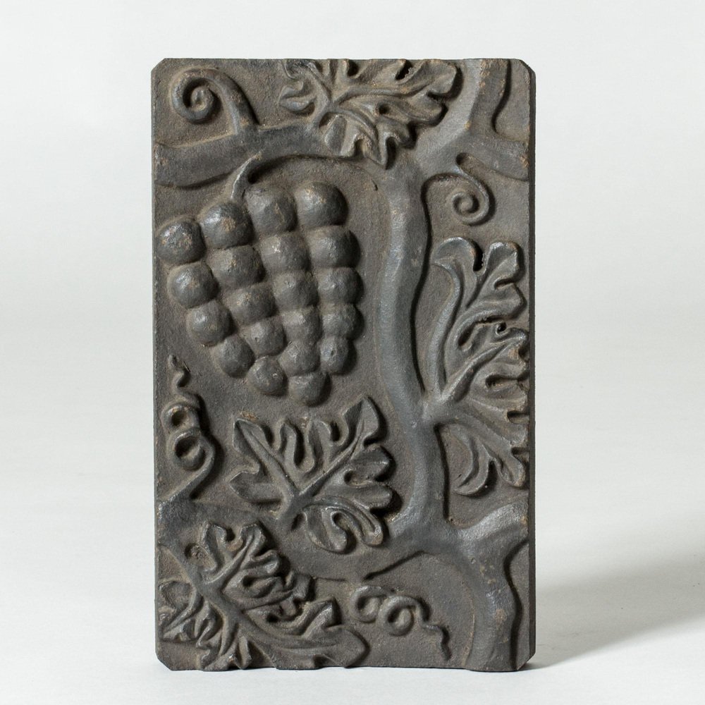 Swedish Grace Cast Iron Relief by Anna Petrus, 1920s for sale at Pamono