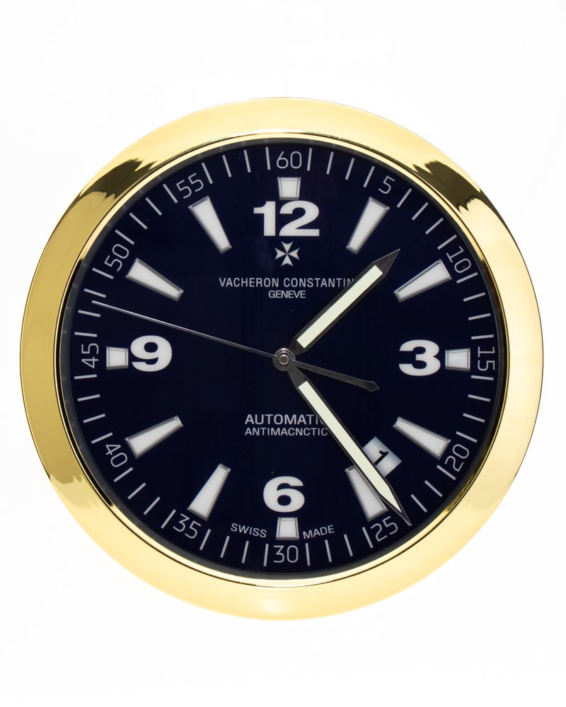 Gold Concessionary Swiss Wall Clock from Vacheron Constantin for sale ...