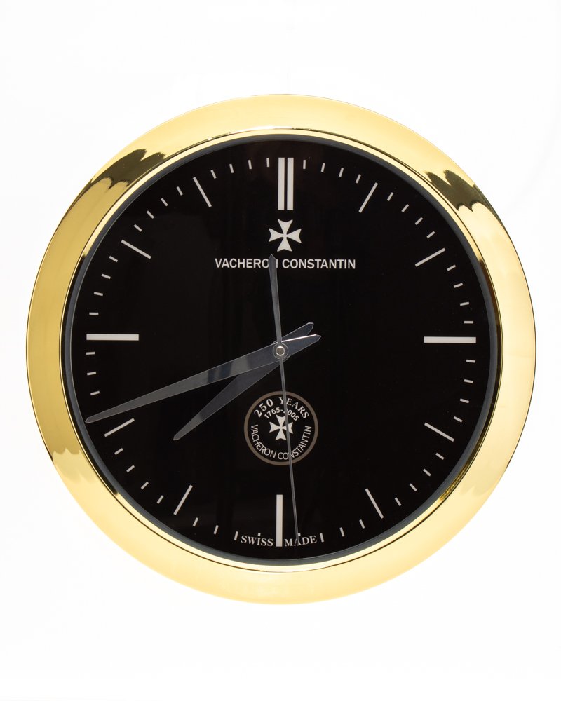 Gold Concessionary Swiss Wall Clock from Vacheron Constantin for sale ...