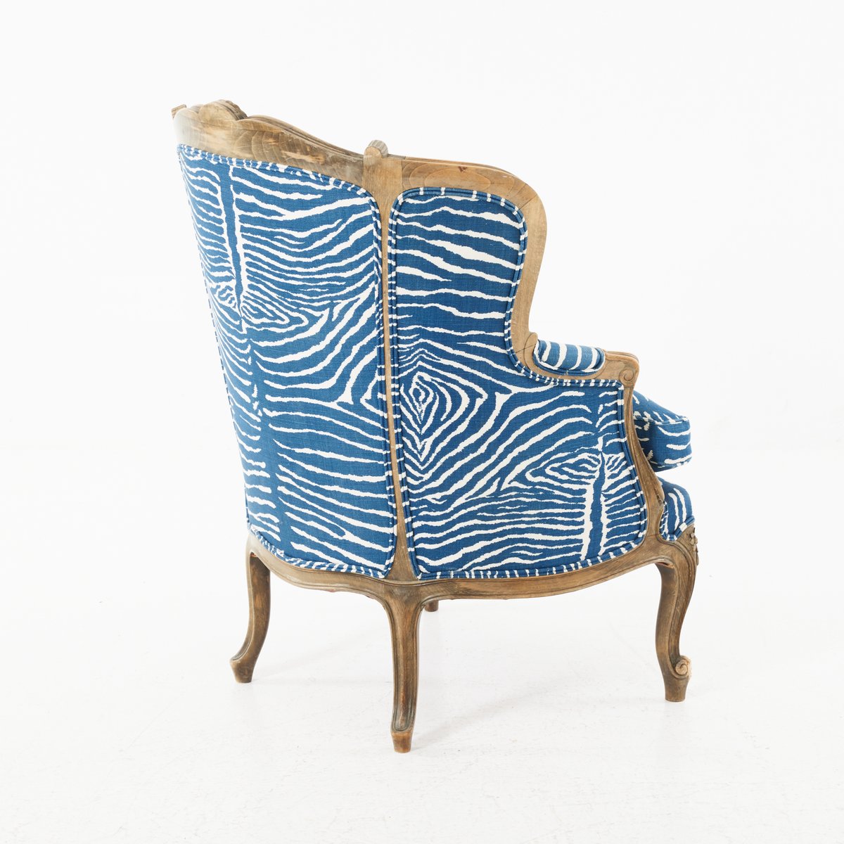 Rococo Blue Armchair, 1900s for sale at Pamono