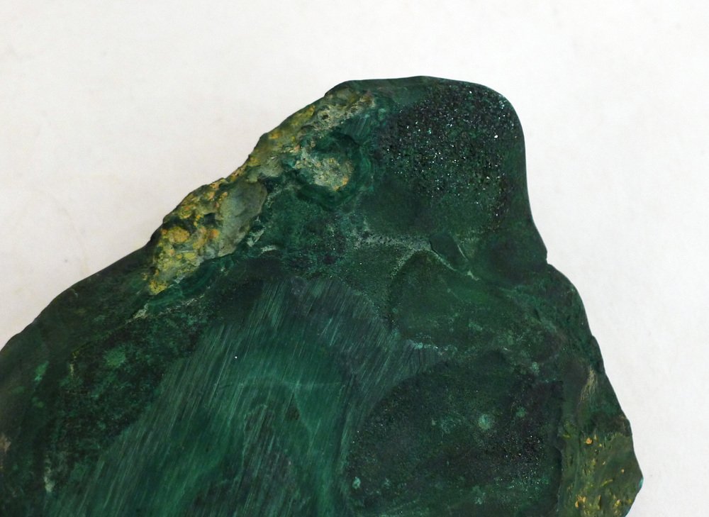 Ashtray in Natural Malachite Block, 1960s for sale at Pamono