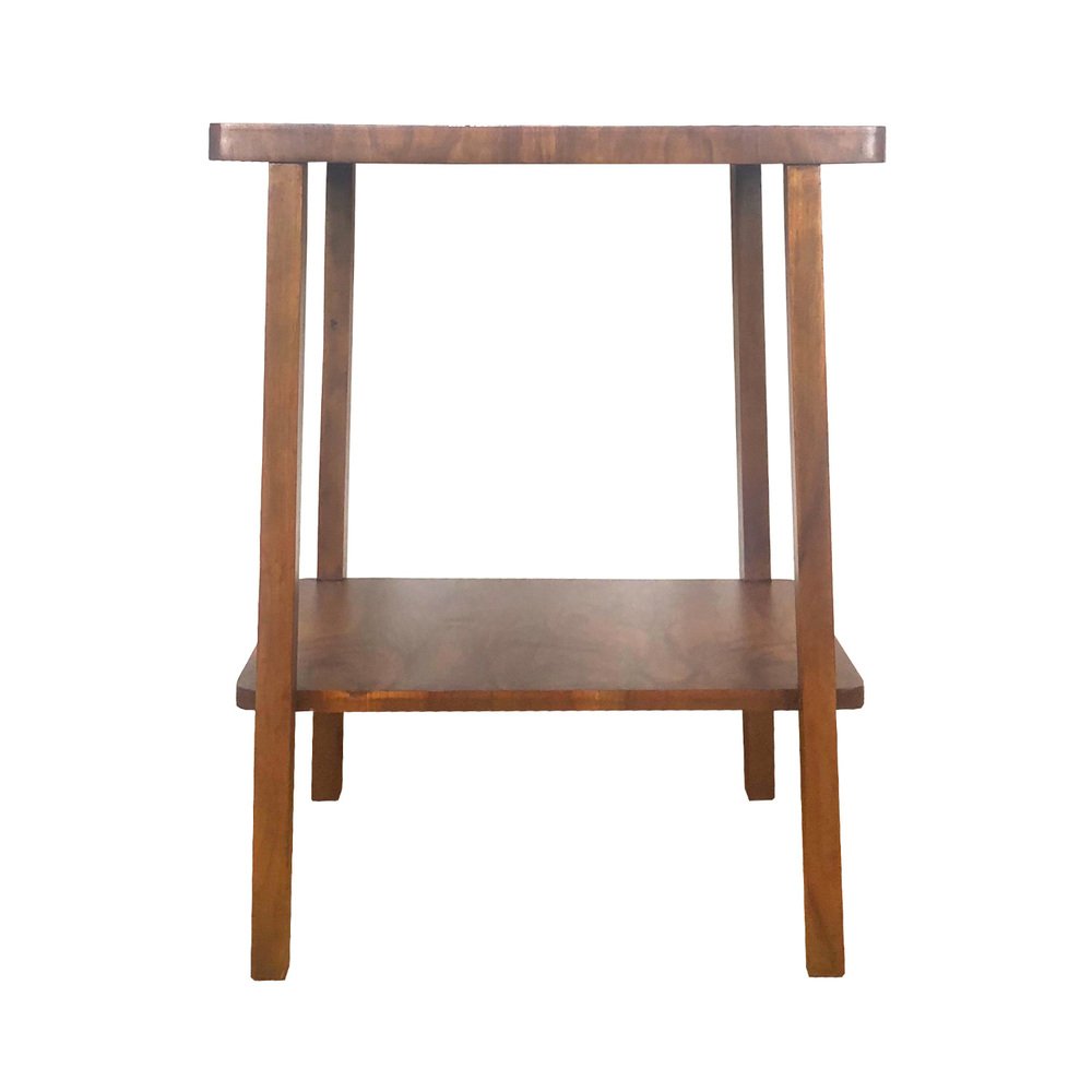 Polish Table with Walnut Veneer, 1955 for sale at Pamono