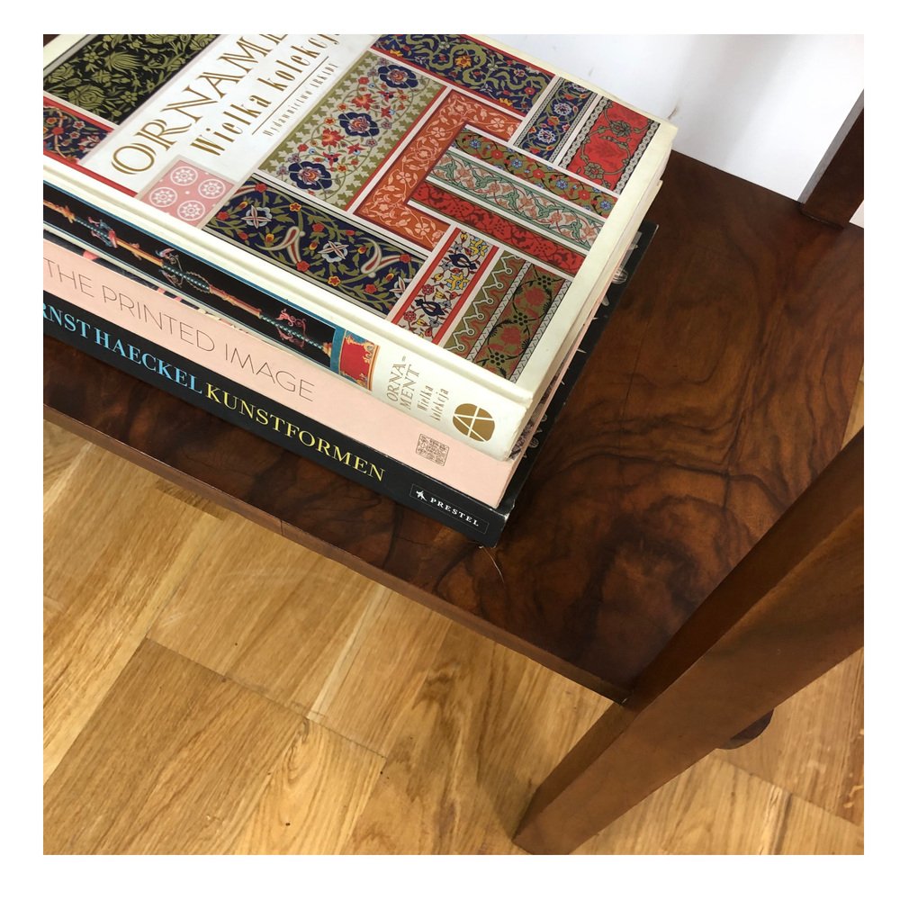 Polish Table with Walnut Veneer, 1955 for sale at Pamono
