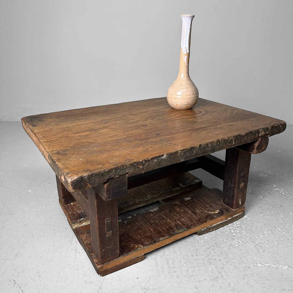 Antique Japanese Craftsmans Table, 1920s for sale at Pamono