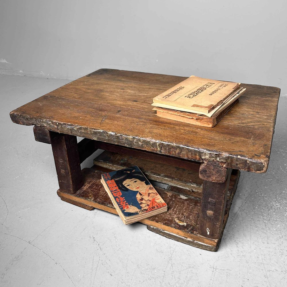 Antique Japanese Craftsmans Table, 1920s for sale at Pamono