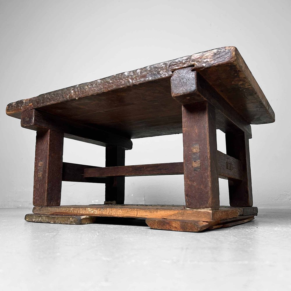 Antique Japanese Craftsmans Table, 1920s for sale at Pamono