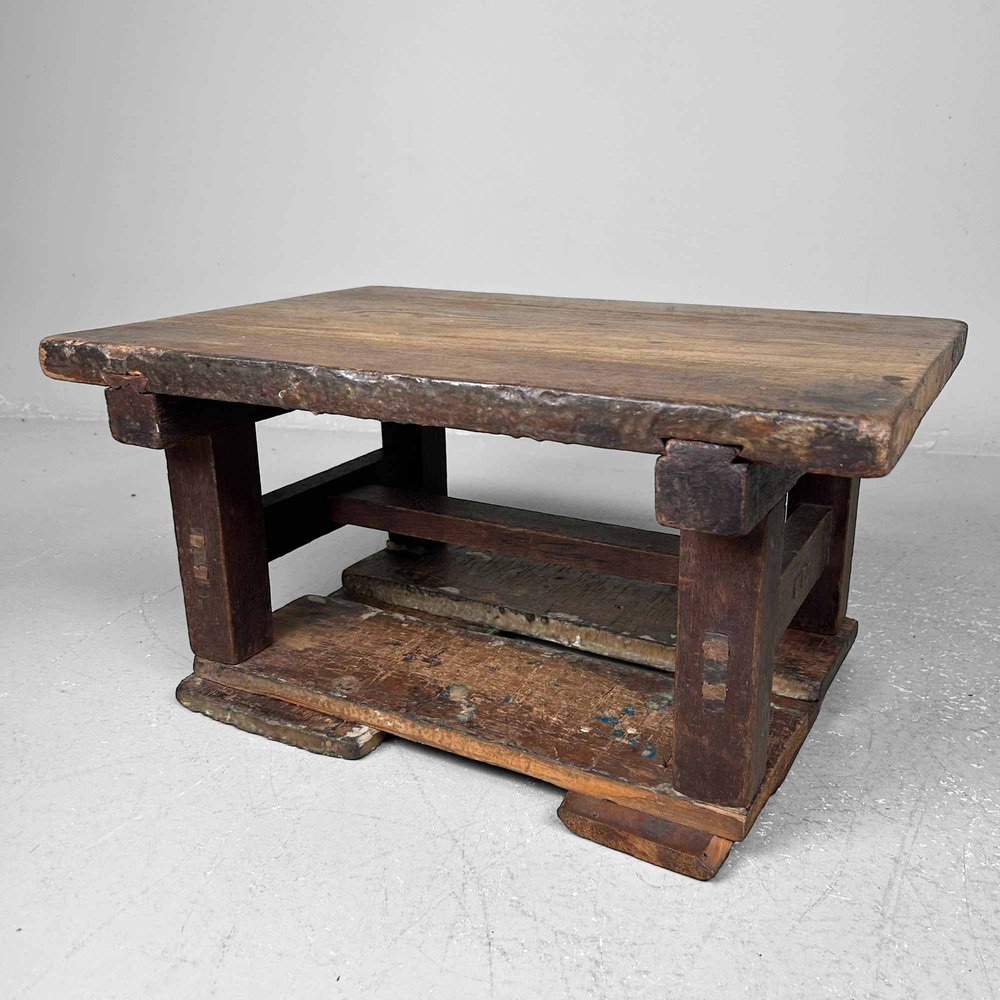 Antique Japanese Craftsmans Table, 1920s for sale at Pamono
