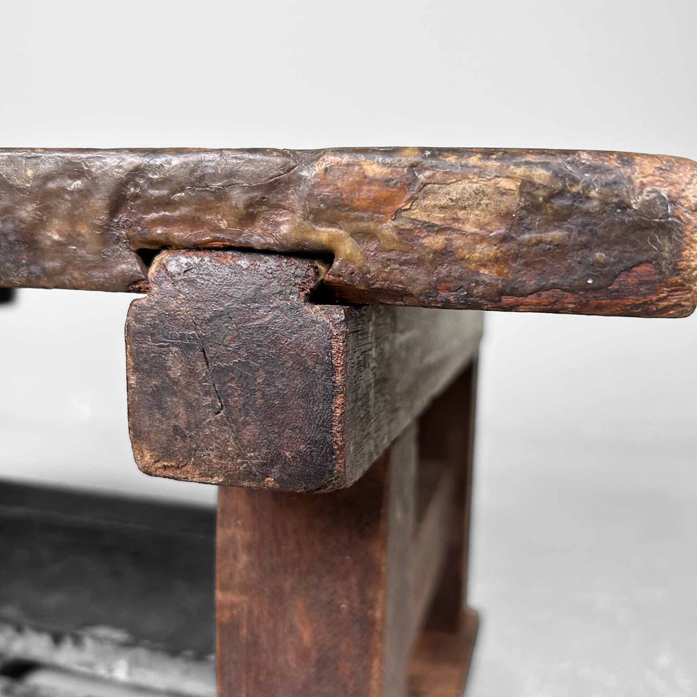 Antique Japanese Craftsmans Table, 1920s for sale at Pamono