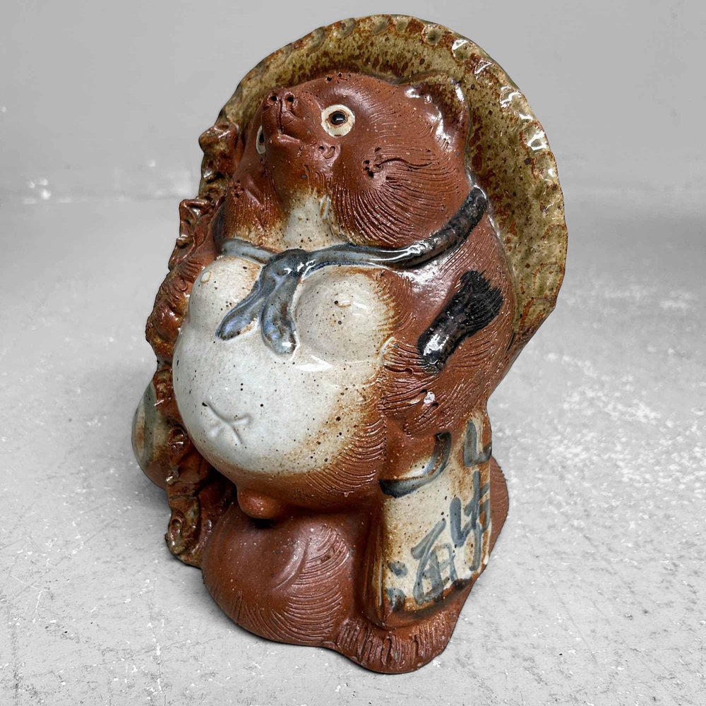 Japanese Decorative Tanuki Statue, 1970s for sale at Pamono