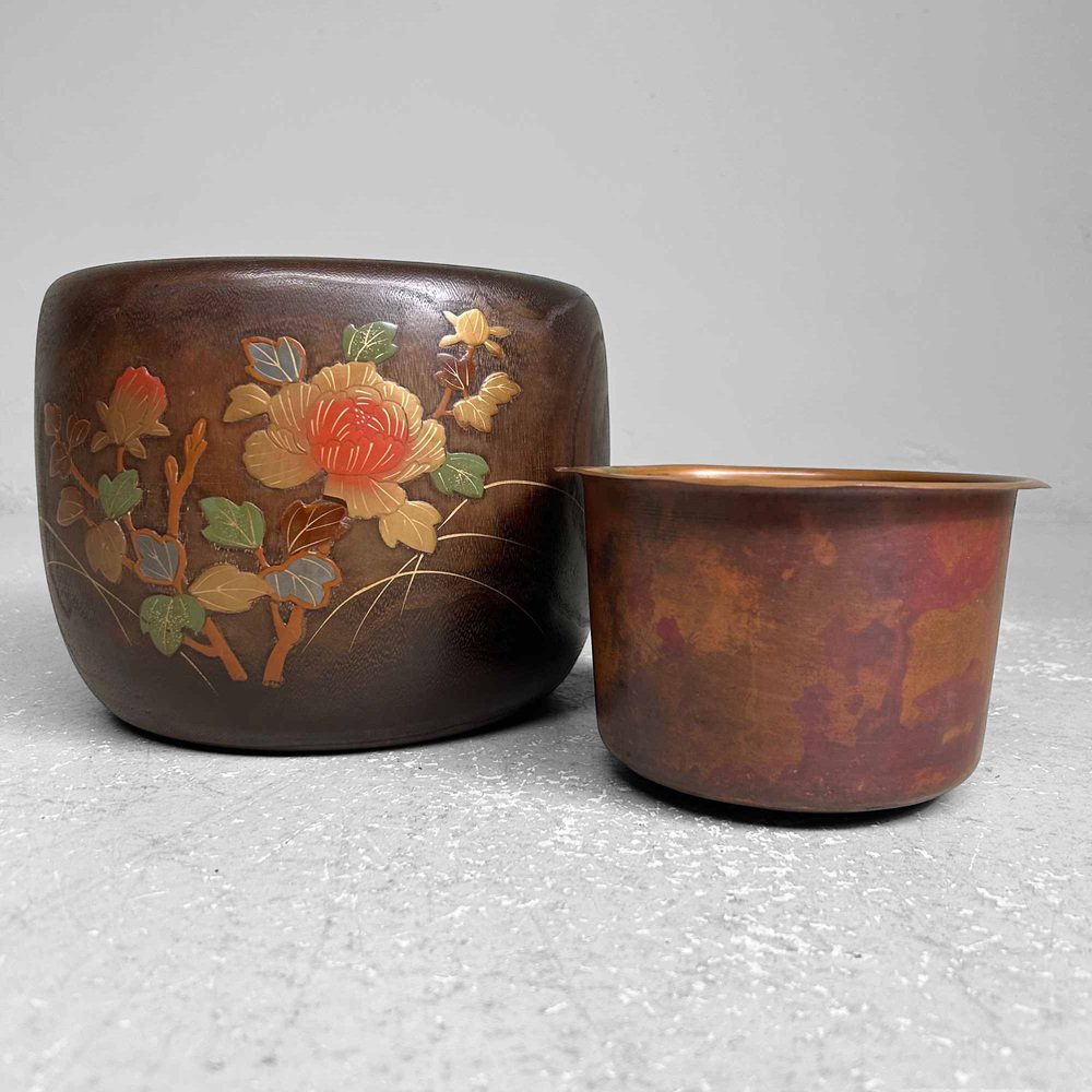 Vintage Japanese Fire Pot, 1930s for sale at Pamono