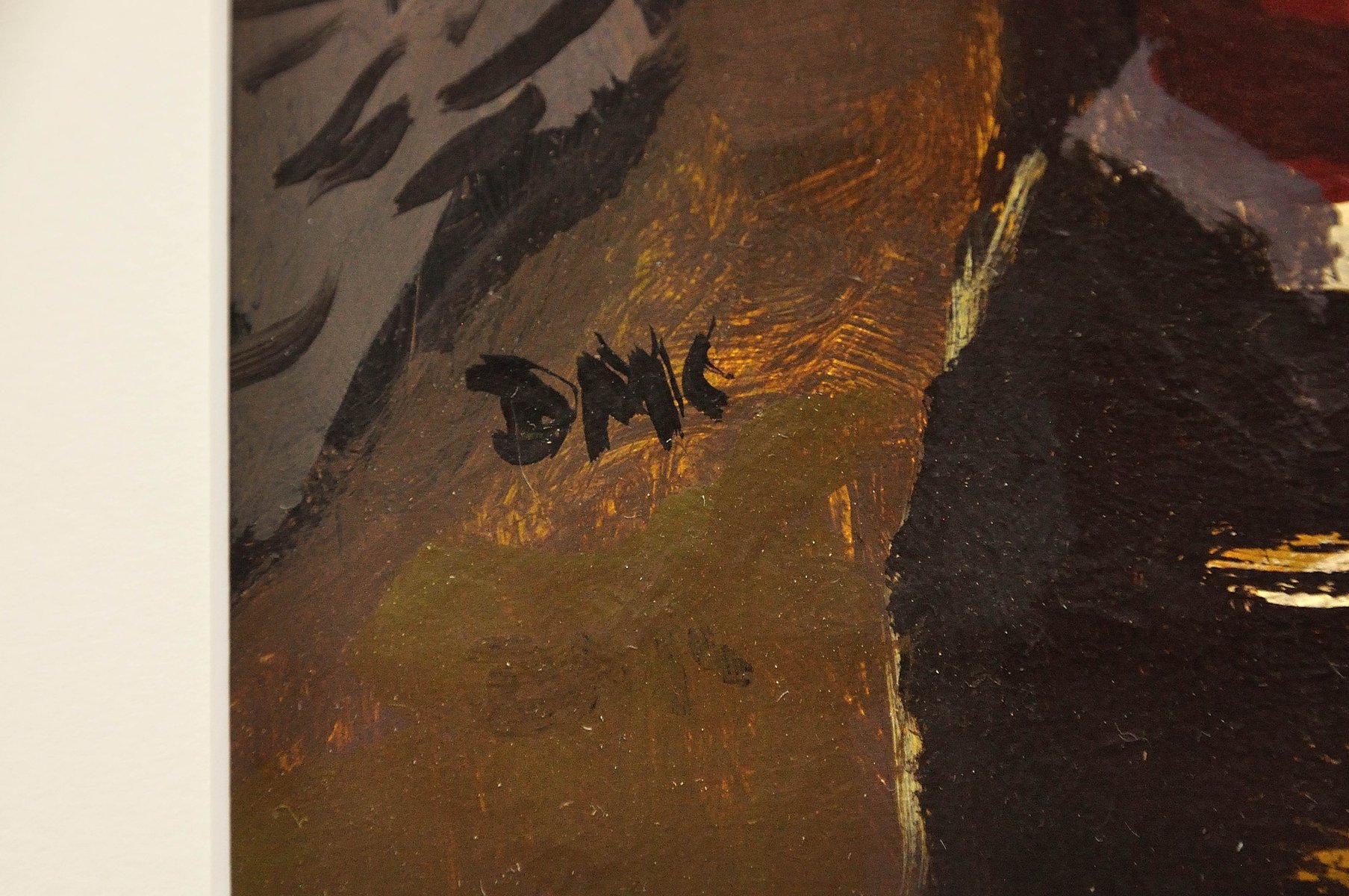 Donald McIntyre, Girl and Chapel, North Wales, 1980s, Oil on Card for ...