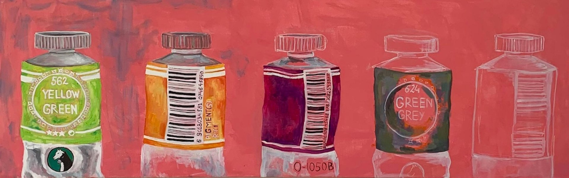 Lana Devidze, Friends Dissapearing, 2024, Oil on Canvas for sale at Pamono