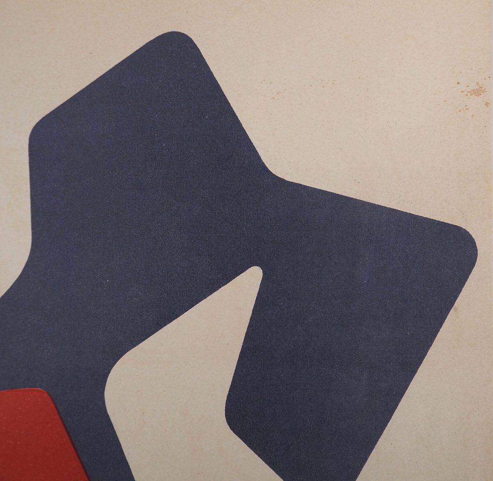 Jean Arp, Helmet, 1951, Original Lithograph for sale at Pamono