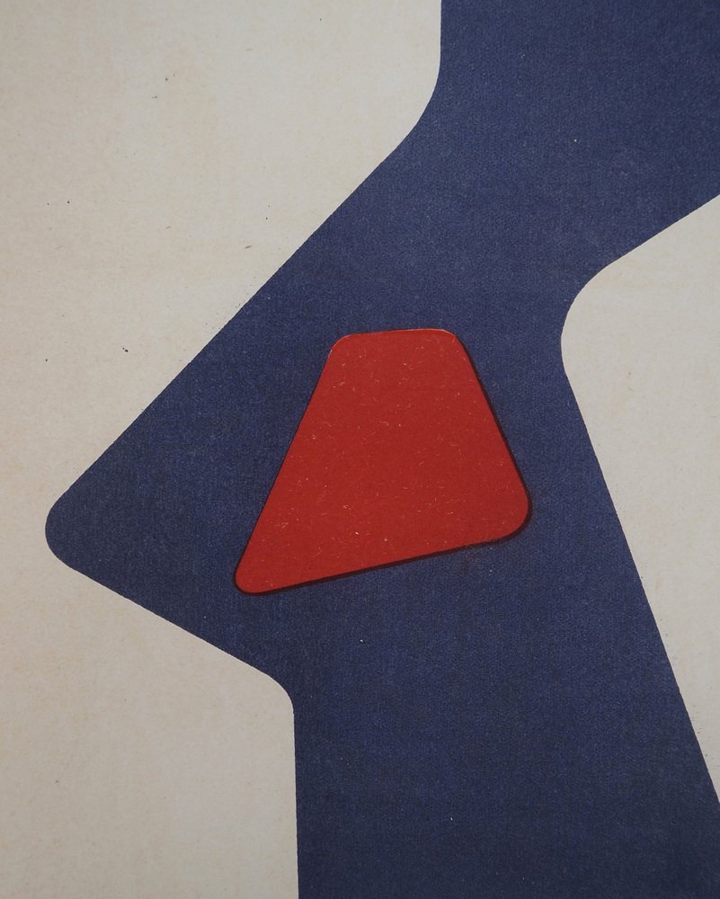 Jean Arp, Helmet, 1951, Original Lithograph for sale at Pamono