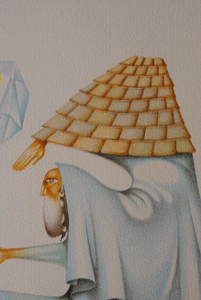 Jules Perahim, The Hebrew Alphabet, Hermit, 1974, Original Lithograph ...