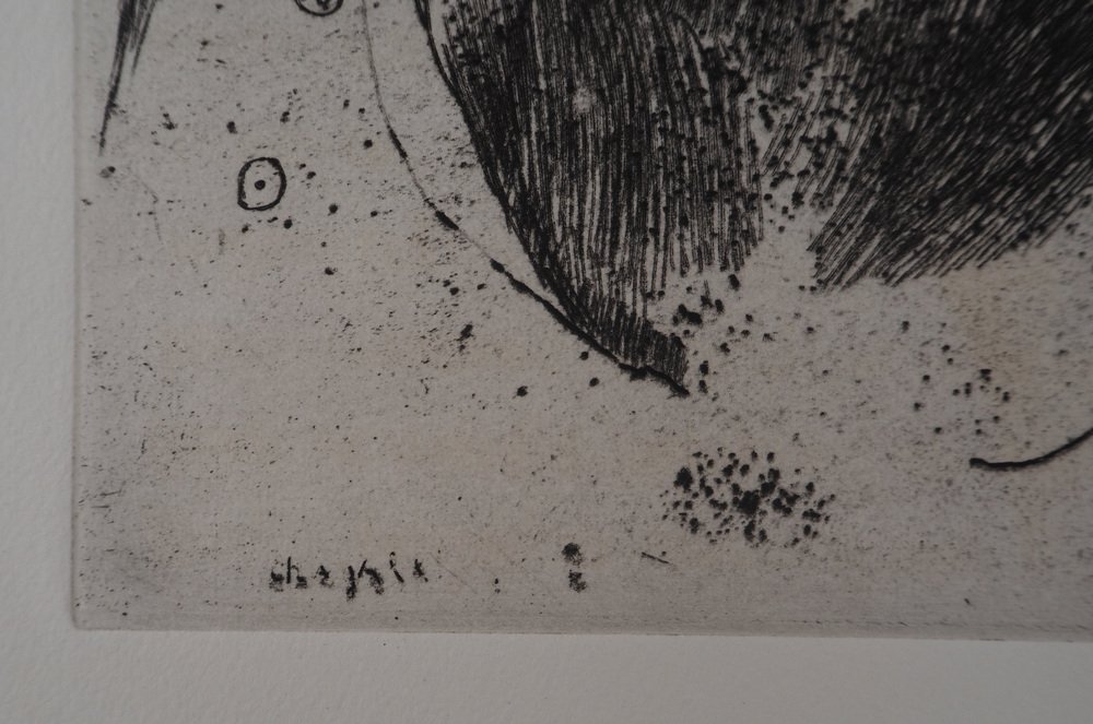 Marc Chagall, The Speech, Originalgravur bei Pamono kaufen