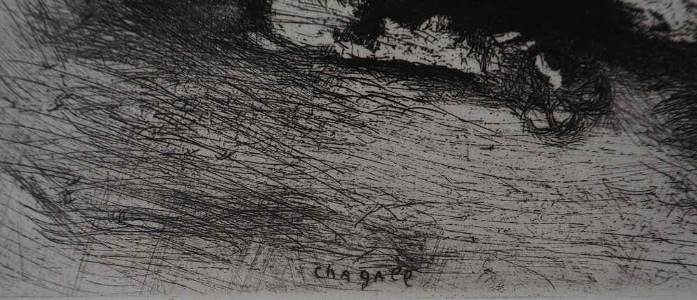 Marc Chagall, The Cat and the Two Sparrows, Original Engraving for sale ...