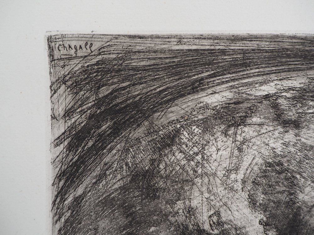 Marc Chagall, Dancers, Original Engraving for sale at Pamono