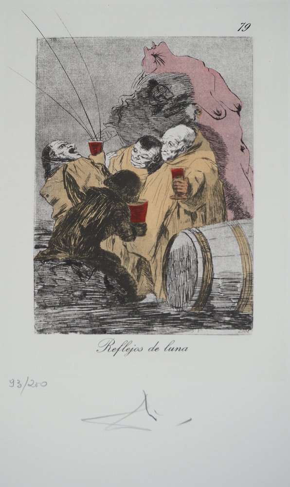 Salvador Dali, The Wine of the Priests, Original Engraving for sale at ...