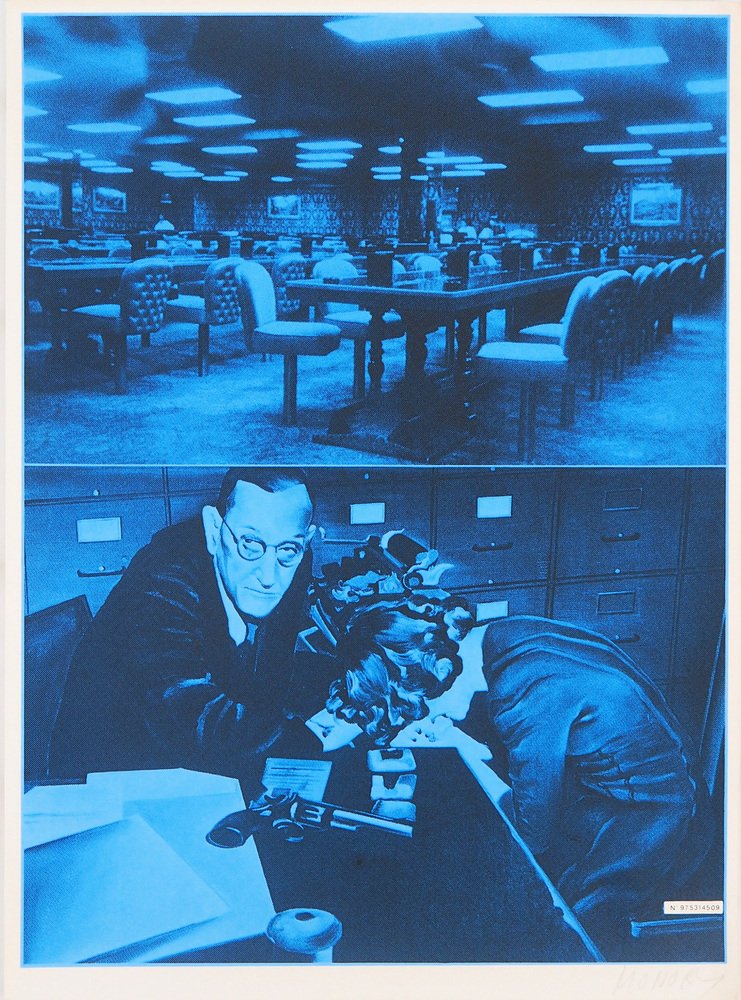 Jacques Monory, Deposition, Original Screenprint for sale at Pamono