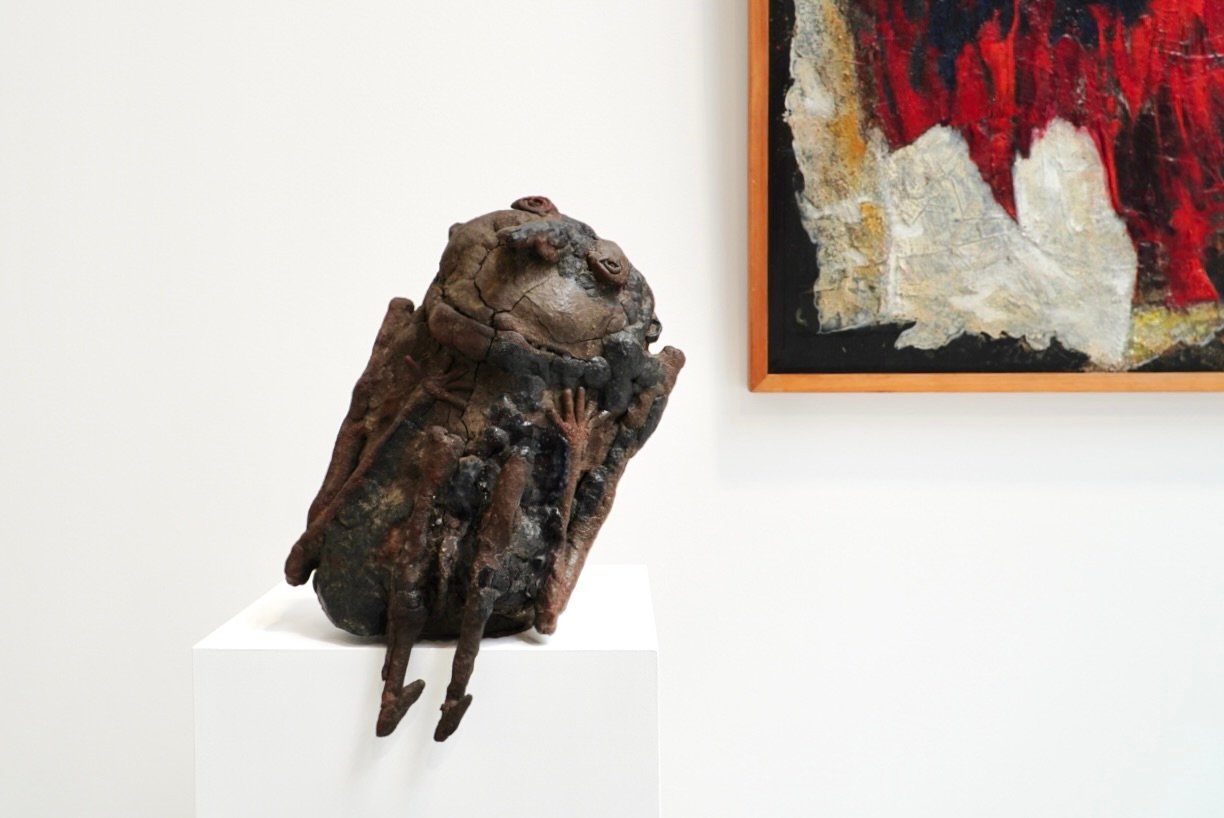 Jan Heylen, Brutalist Sculpture, Belgium, 1960s, Ceramic for sale at Pamono