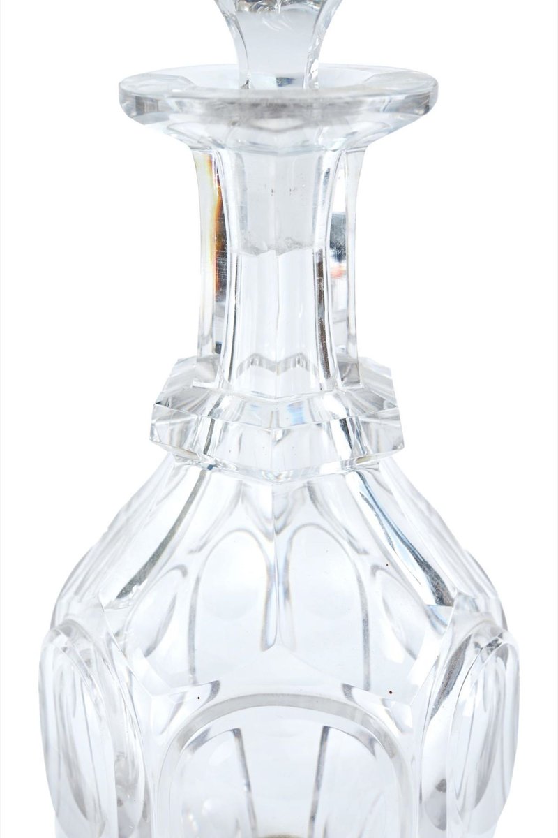 Large Antique Victorian Decanters, 1860, Set of 2 for sale at Pamono