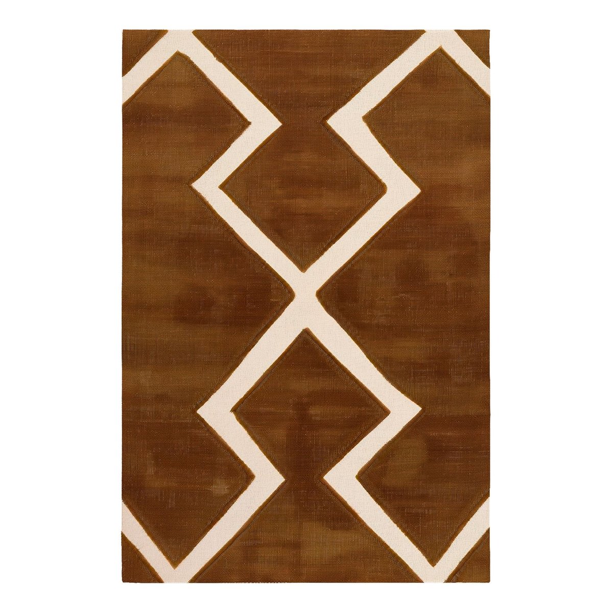 Cinnamon Modern Rectangular Rug by Tapis Studio for Hommés Studio for ...