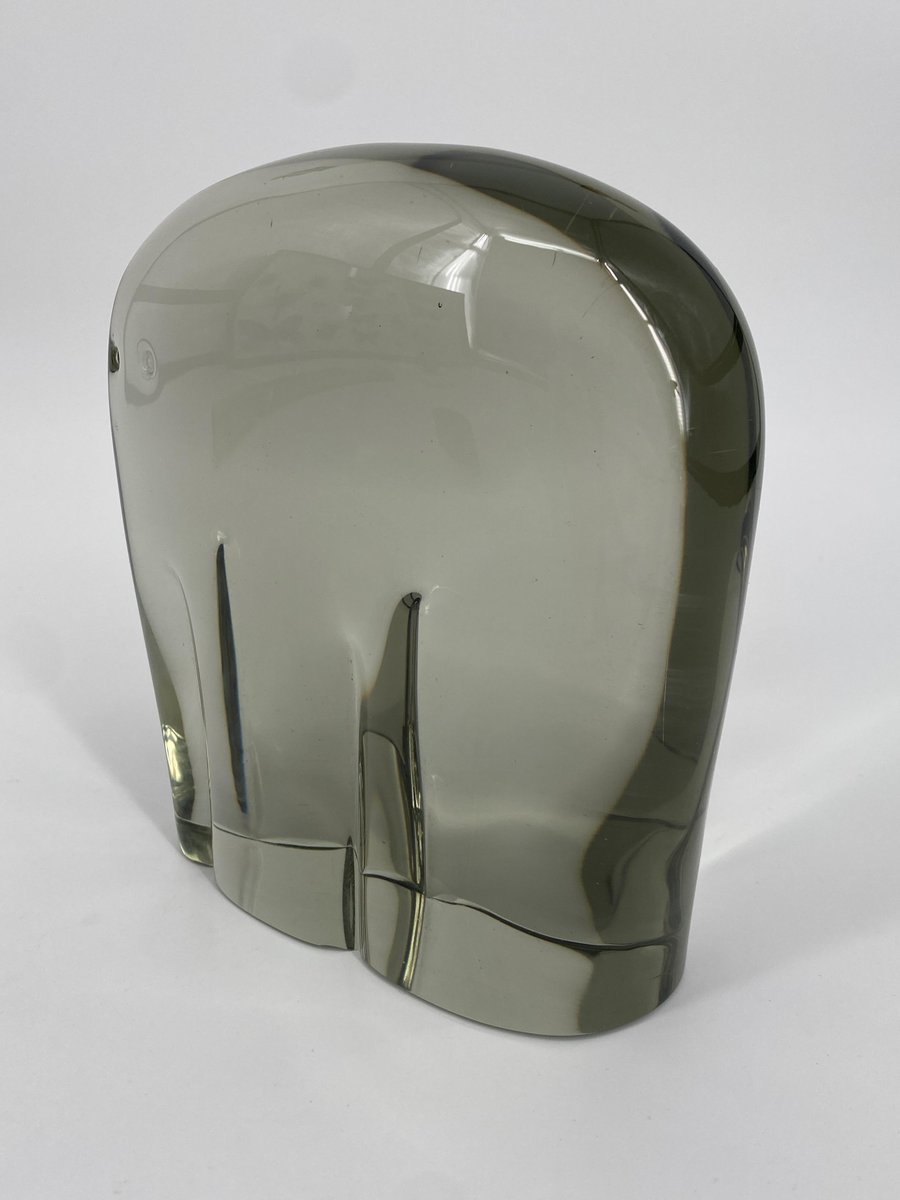 Mid-Century Murano Glass Elephant Sculpture by Livio Seguso, Italy ...