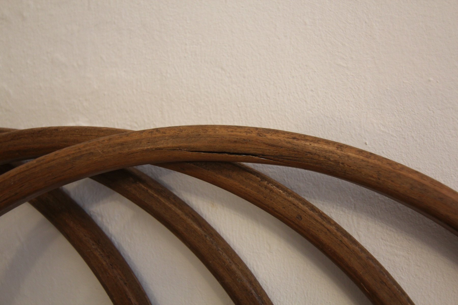 Mid-Century German Wooden Hula Hoop Rings, 1950s, Set of 5 for sale at ...