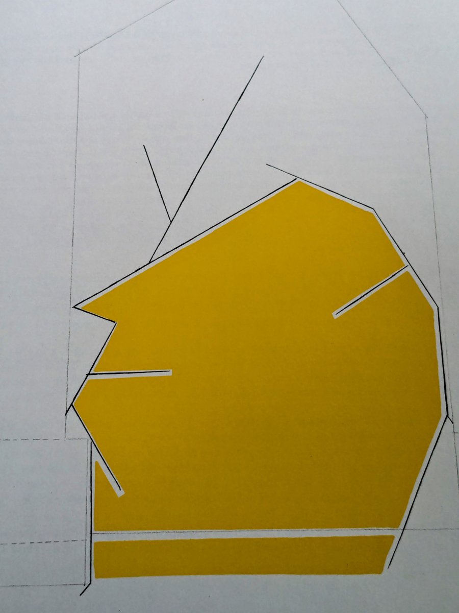 Pablo Palazuelo, Abstraction in Yellow and White, 1970, Original ...