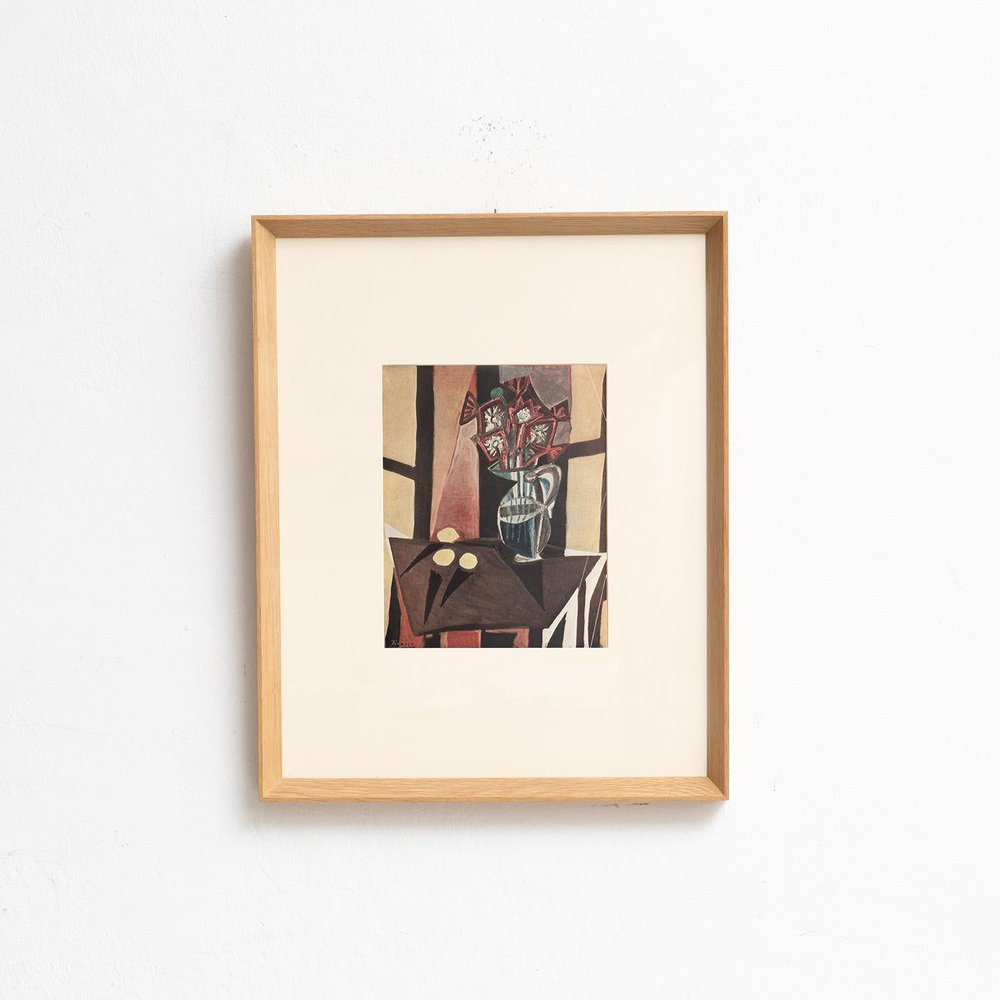 Pablo Picasso, Figurative Composition, Color Print, 1943, Framed for ...