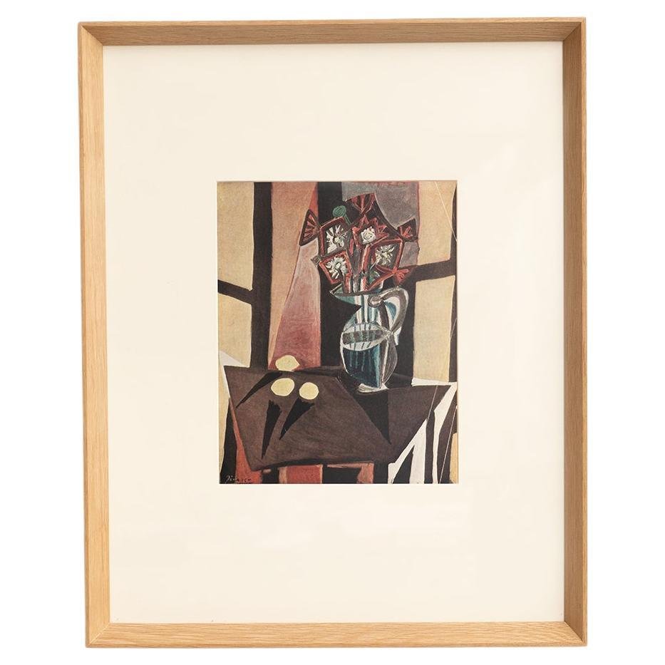 Pablo Picasso, Figurative Composition, Color Print, 1943, Framed for ...