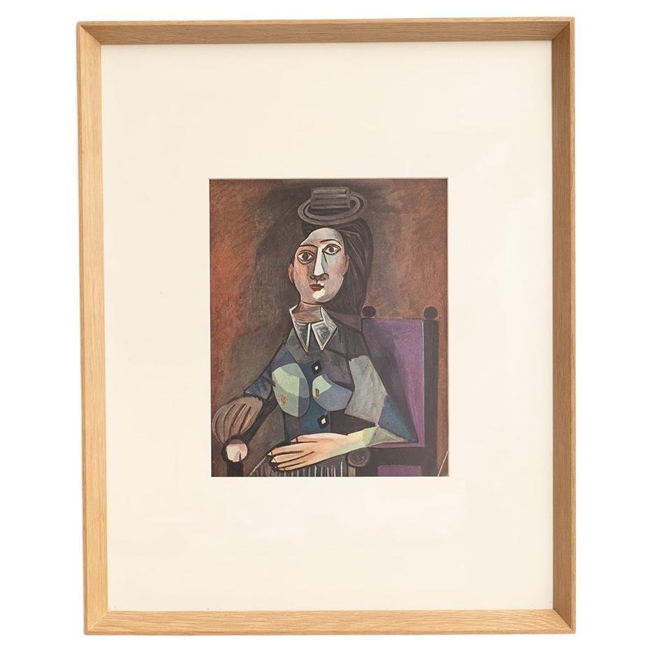 Pablo Picasso, Figurative Composition, Color Print, 1943, Framed for ...