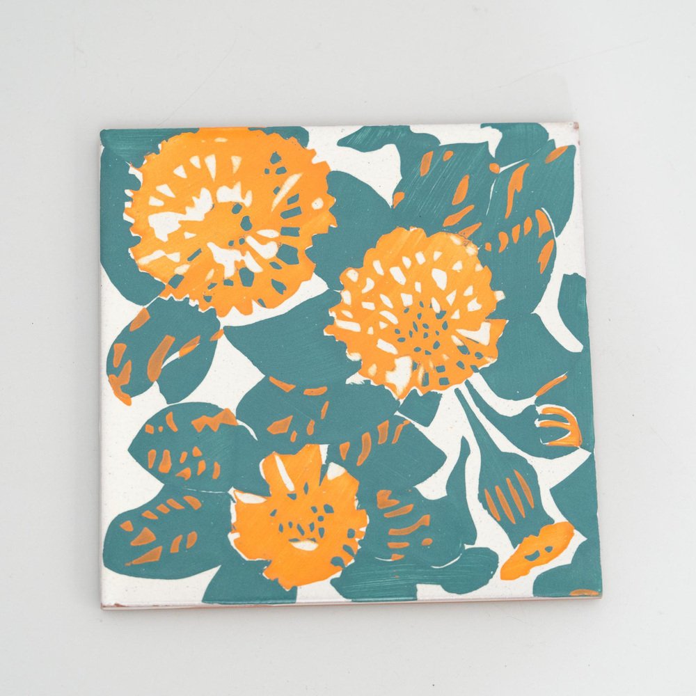 Antoni Gaudí, Floral Symphony: Modern Tile Reproduction of Casa Vicens ...